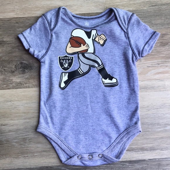 NFL | One Pieces | Nwot Raiders Nfl Onesie | Poshmark